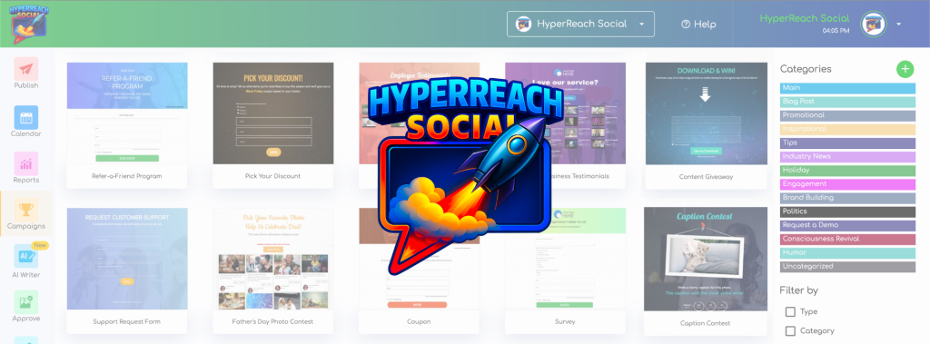 HyperReach Social